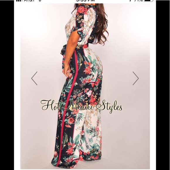 Hot Miami Styles | Other | Hot Miami Styles Jumpsuit | Poshmark